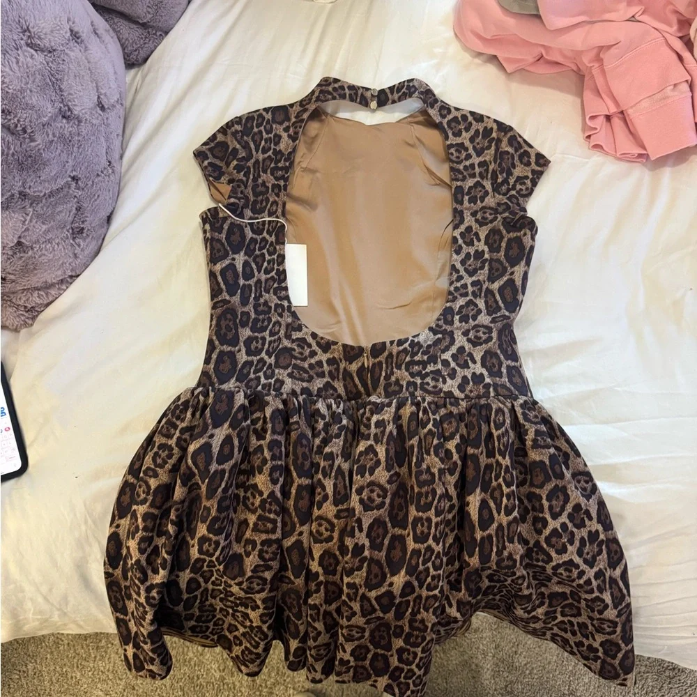 Miss Circle | Dresses | Nwt Miss Circle Leopard Print Dress | Poshmark